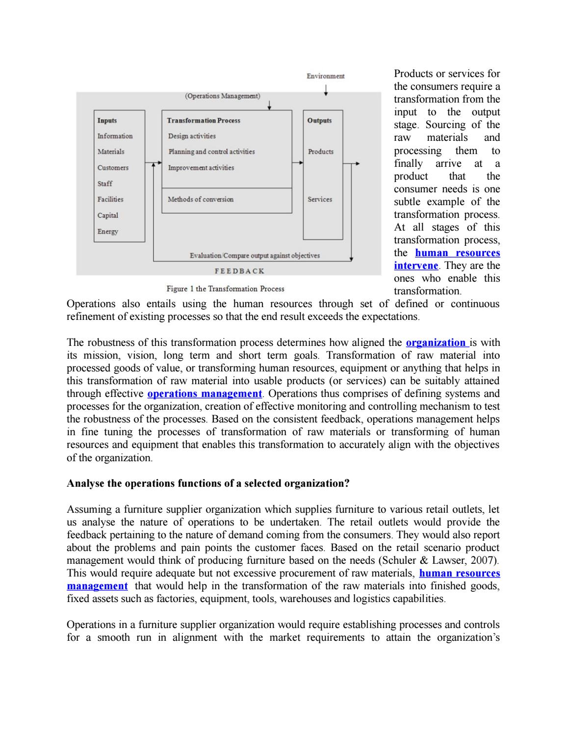 Unit 18 Facilities Operations Management Assignment Brief