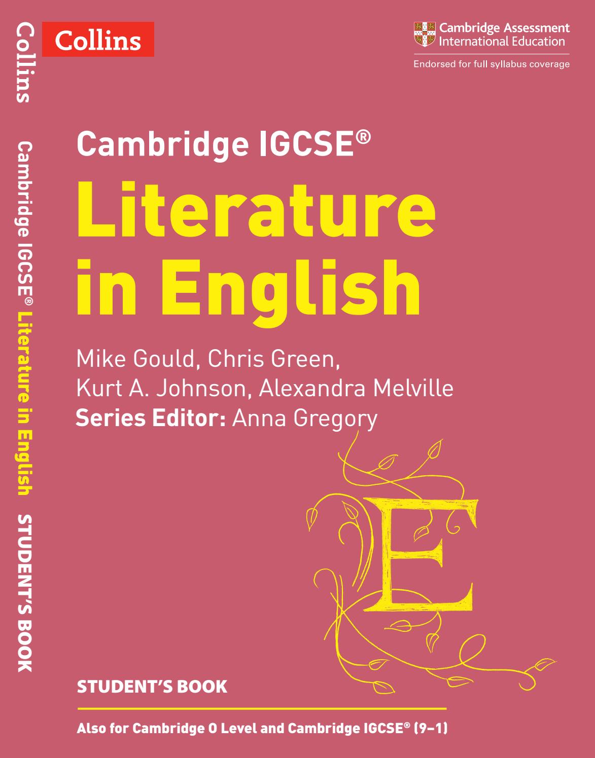 Cambridge Literature In English 9780008262037 By Collins Issuu Cambridge Literature In English 9780008262037 By Collins Issuu