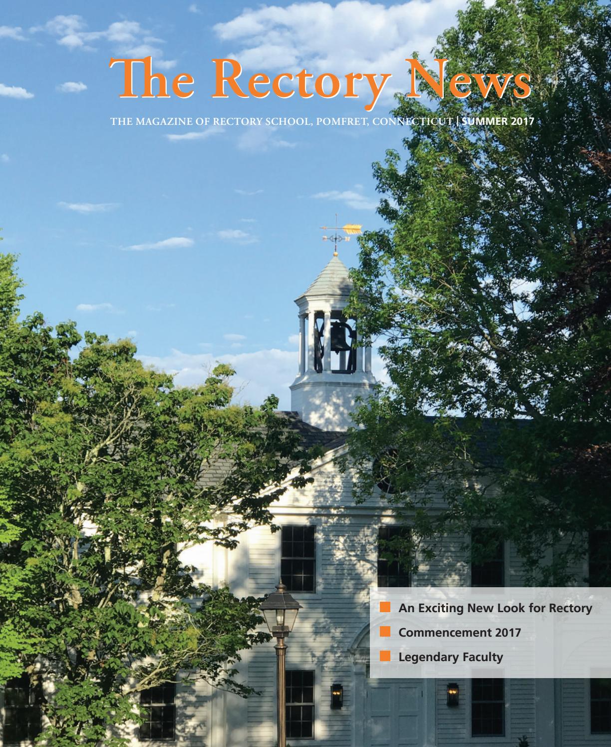 Rectorynews summer2017 final by Rectory School - Issuu