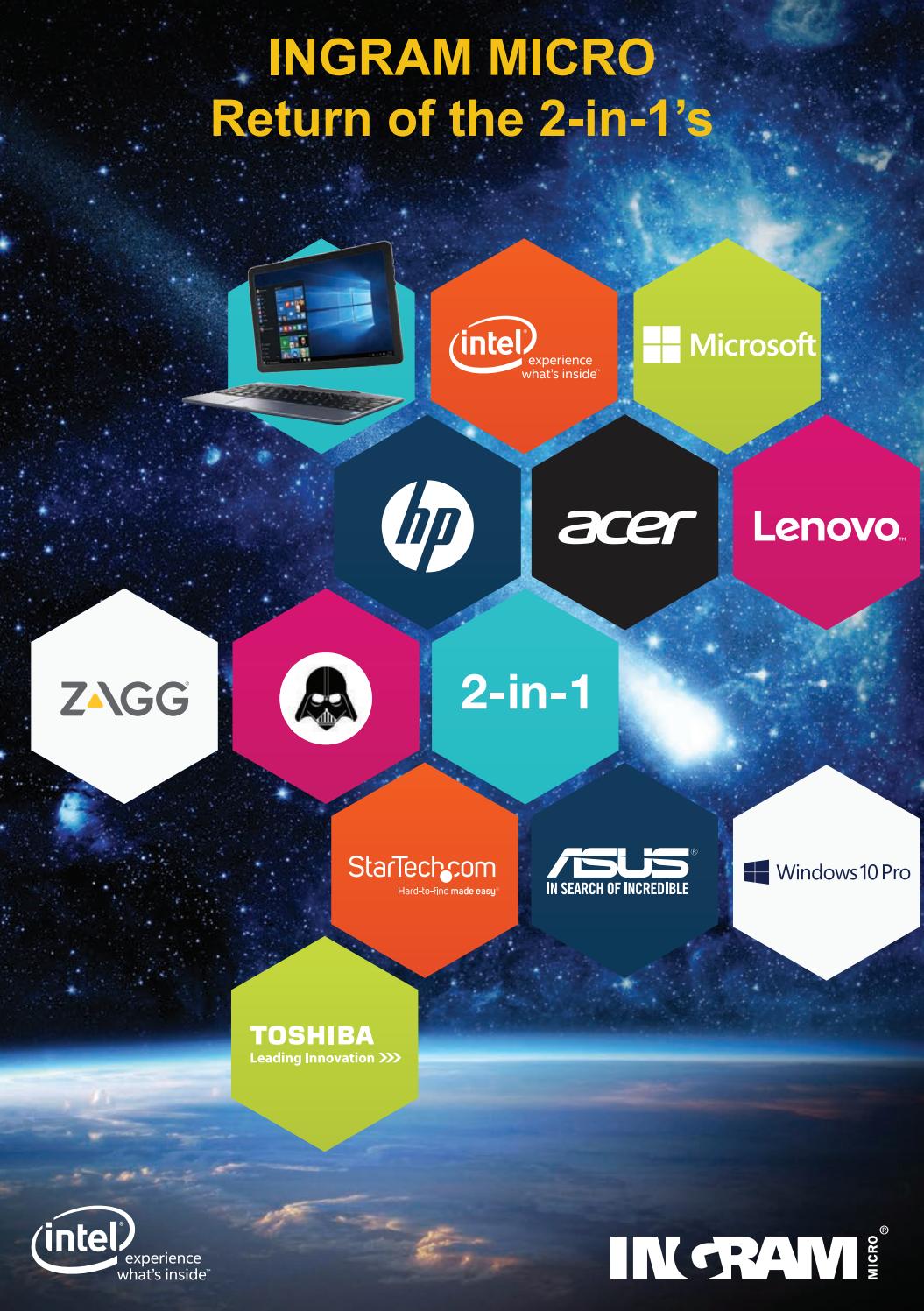 Return of the 2-in-1's - nr.4 by Ingram Micro Belgium - Issuu