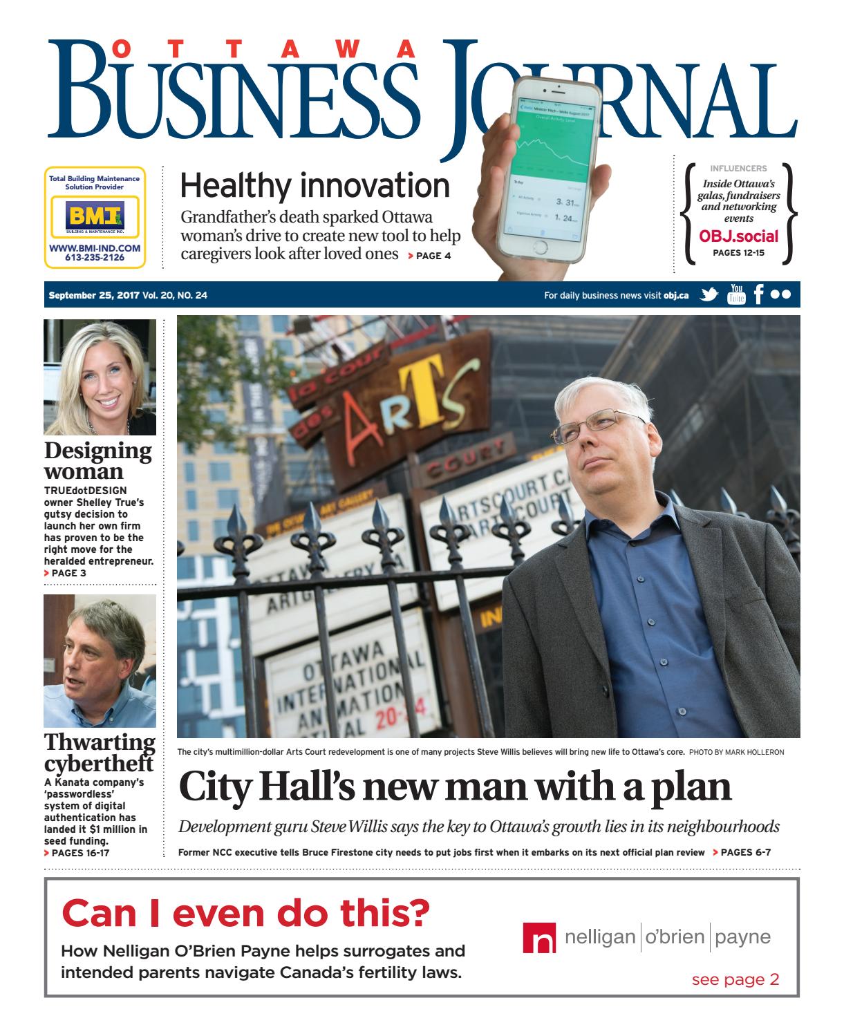 Ottawa Business Journal September 25, 2017 by Great River Media inc ...