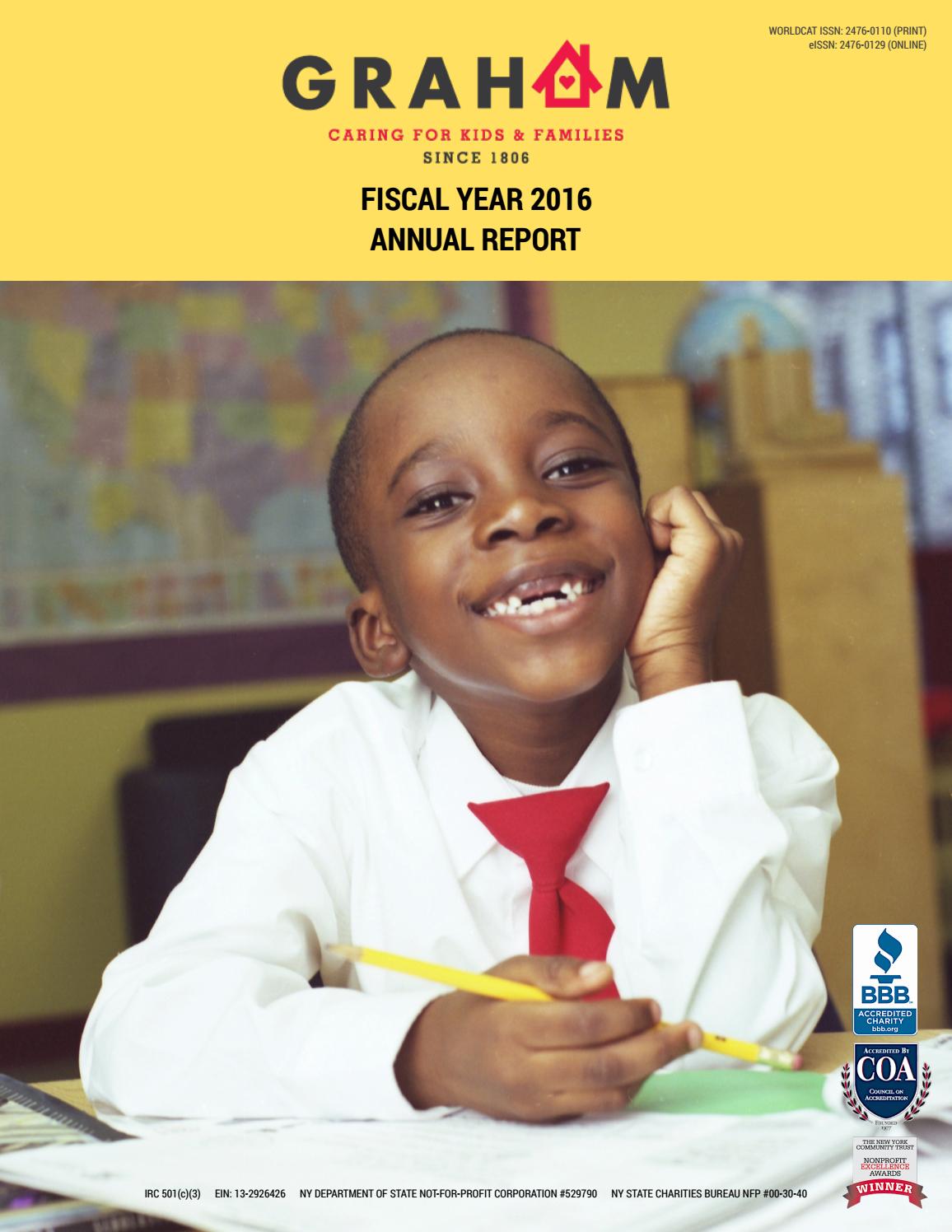 FY 16 Annual Report by Graham Windham - Issuu