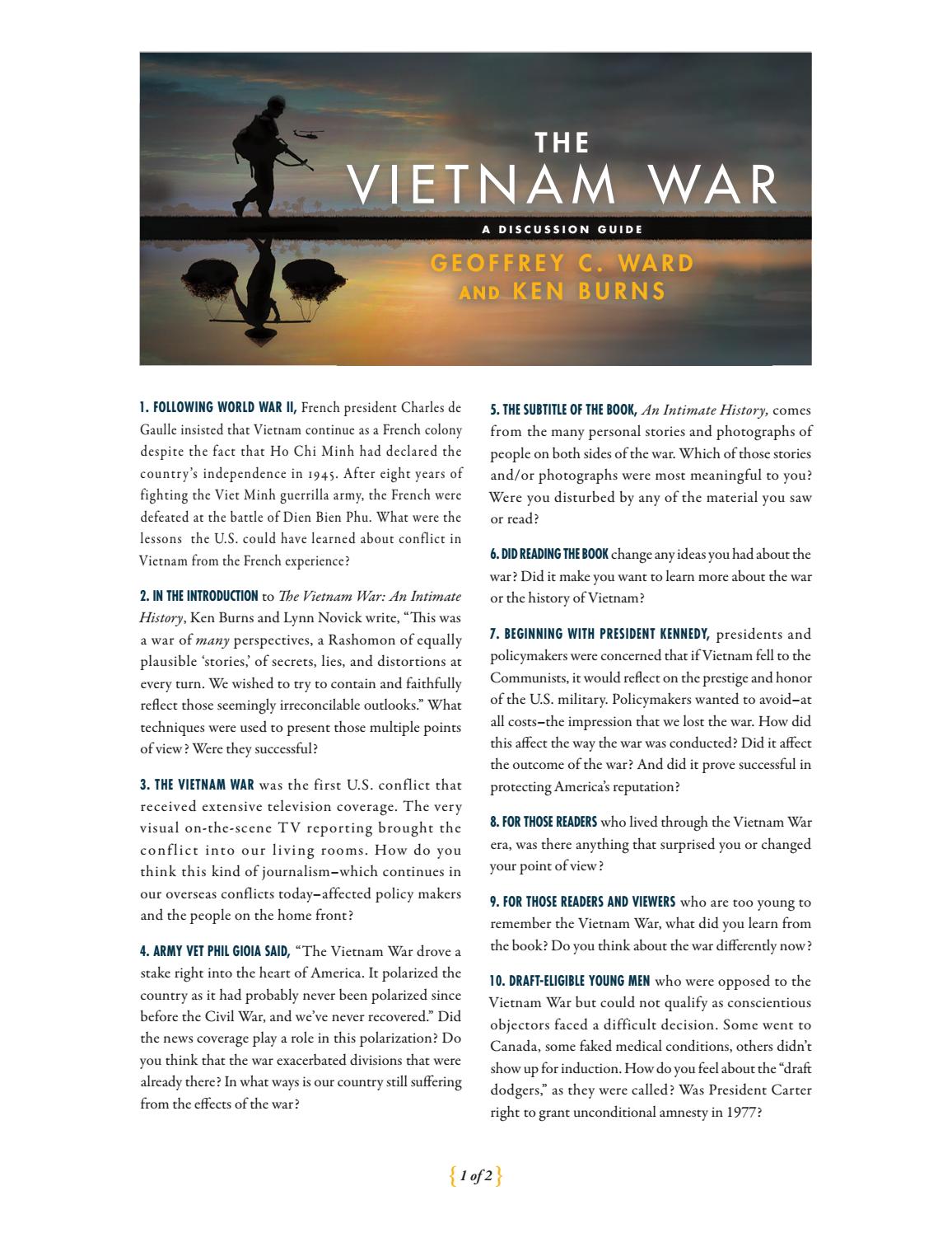 The Vietnam War Readers Guide by PRH Library - Issuu
