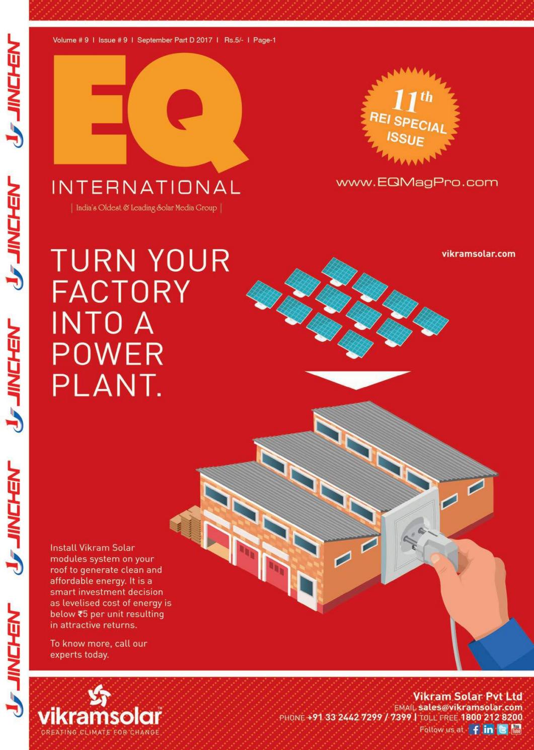 EQ Magazine Sept 2017 Part 4/4 by EQ Int'l Solar Media Group - Issuu