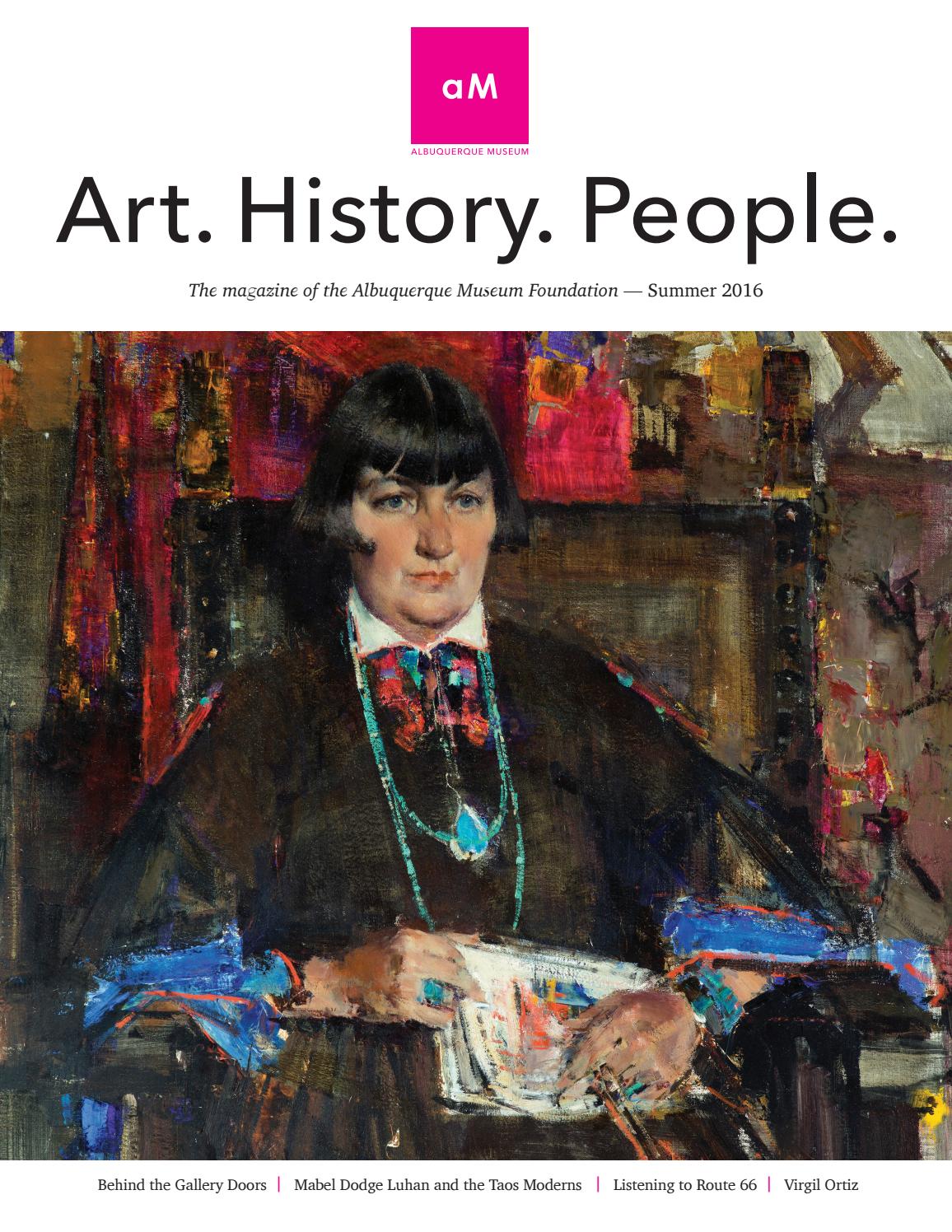 Albuquerque Museum of Art member magazine by Glenna - Issuu