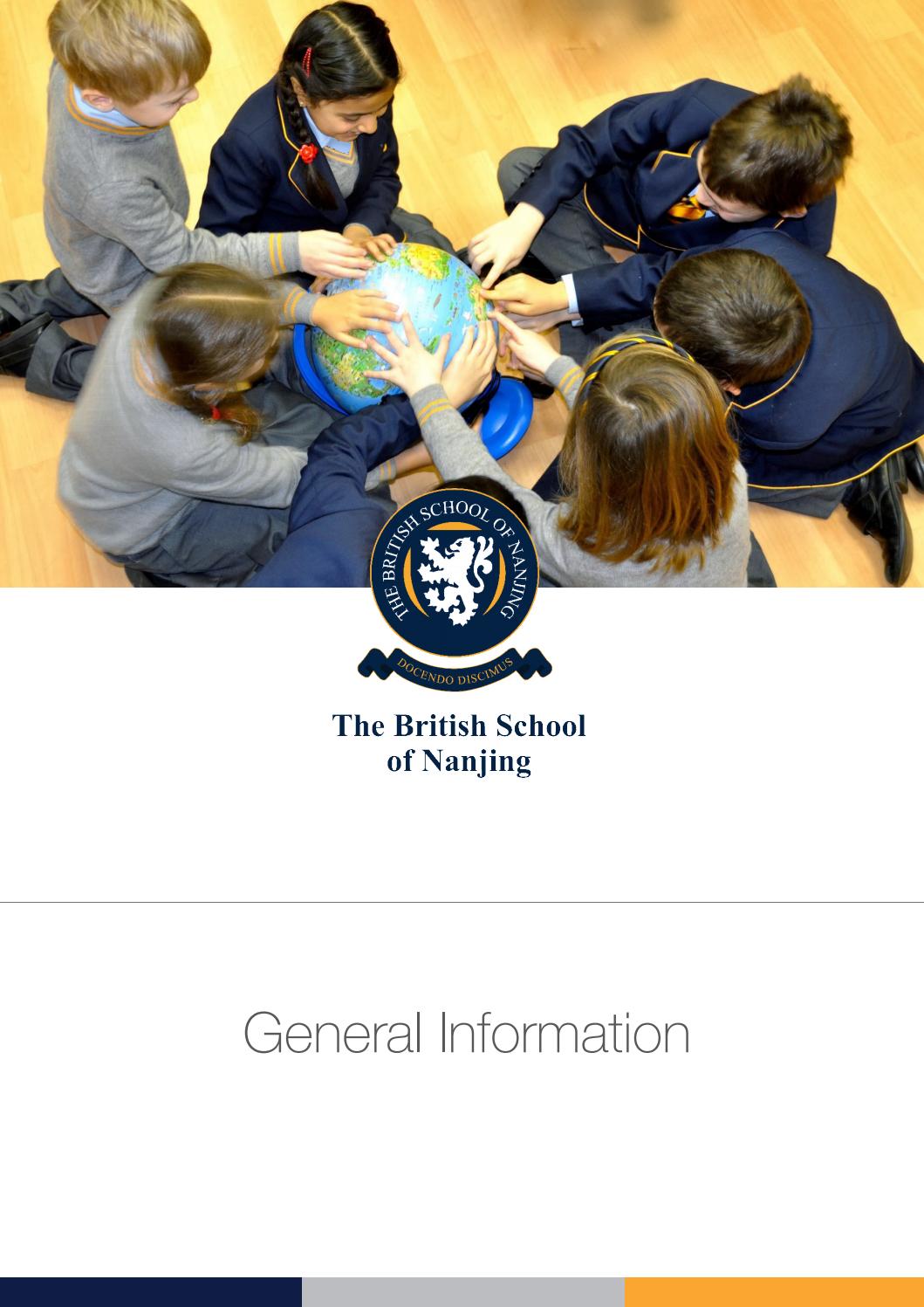 BSNJ General Information 2017 (f) by British Schools Foundation - Issuu