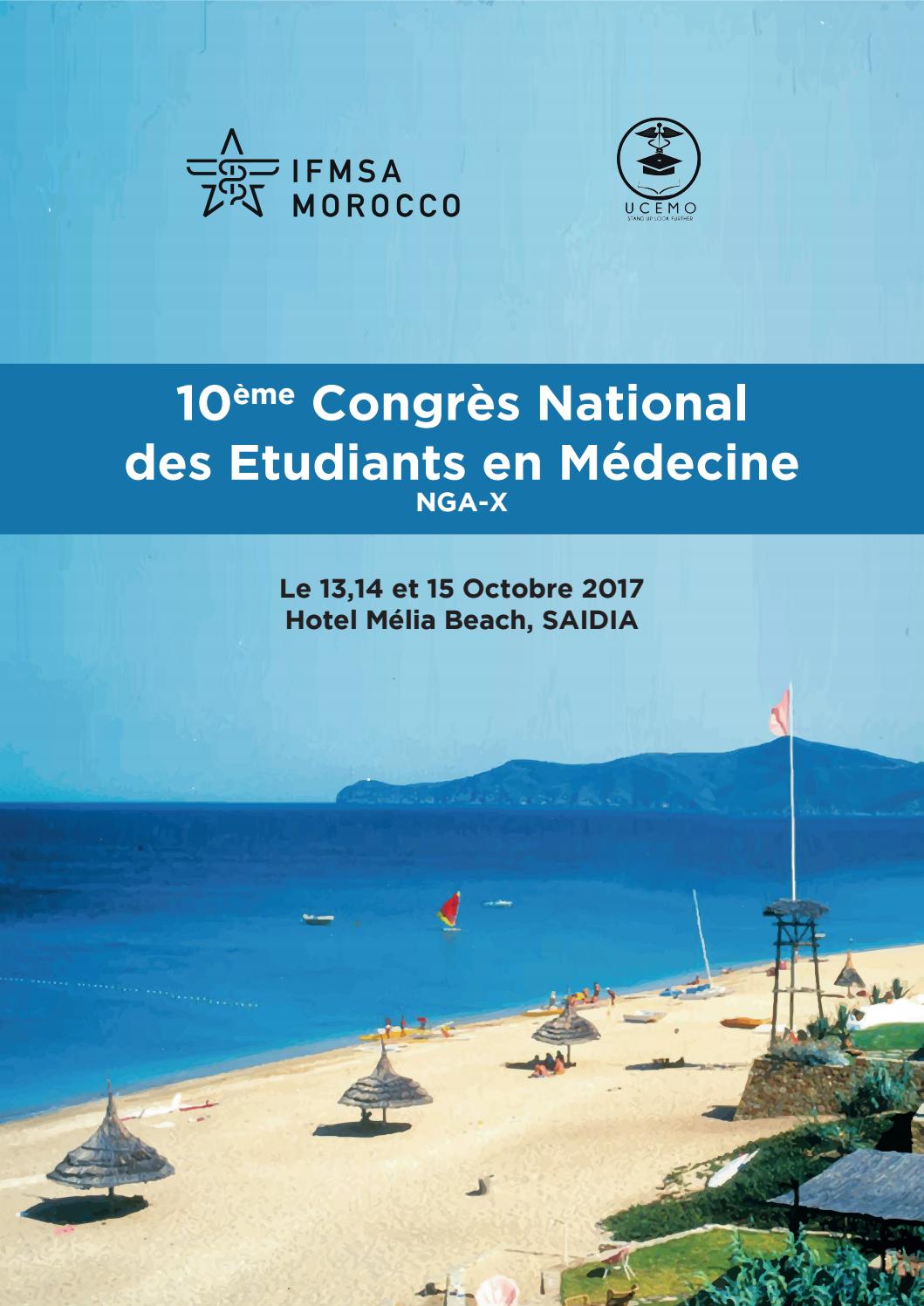 Booklet - IFMSA-Morocco - 10ème Congrès National des Etudiants en ...