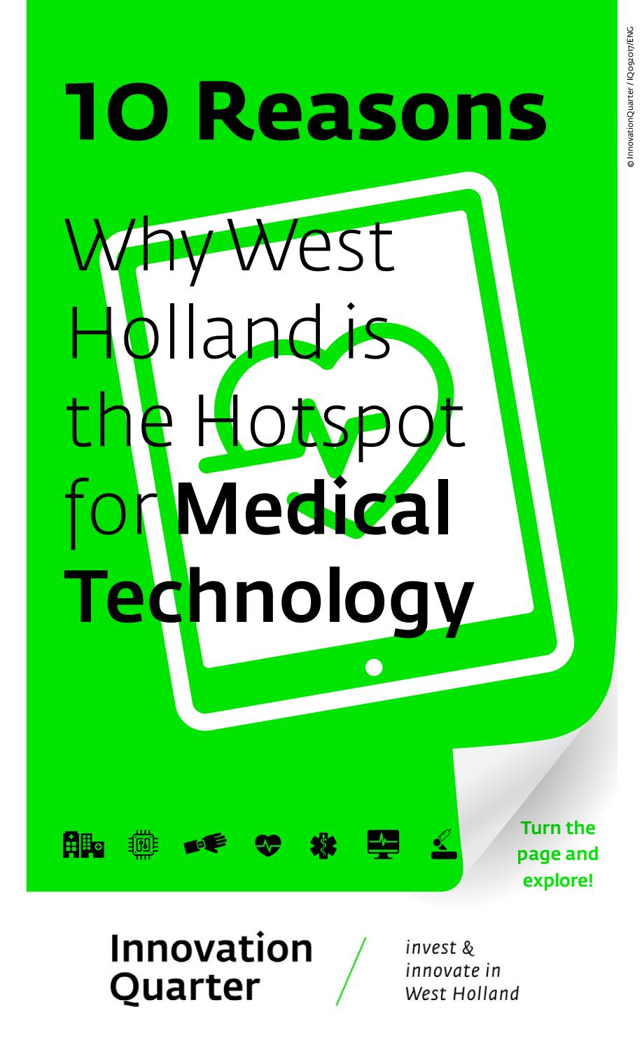 Infographic Medical Technology 2017 by InnovationQuarter - Issuu