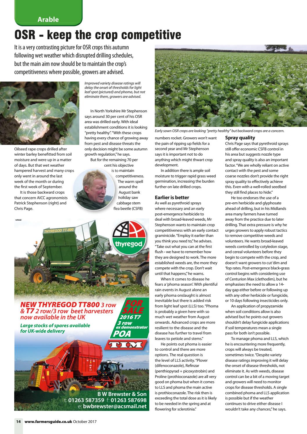 Farmers Guide October 2017 by Farmers Guide - Issuu