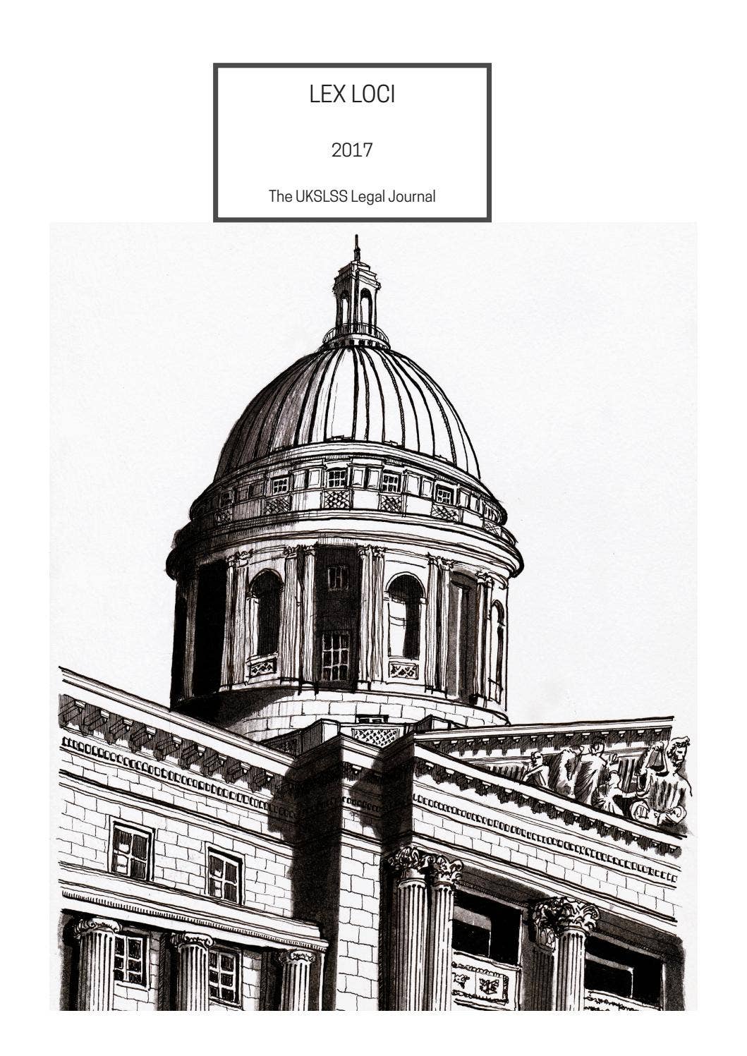 LEX LOCI 2017 by The UKSLSS - Issuu