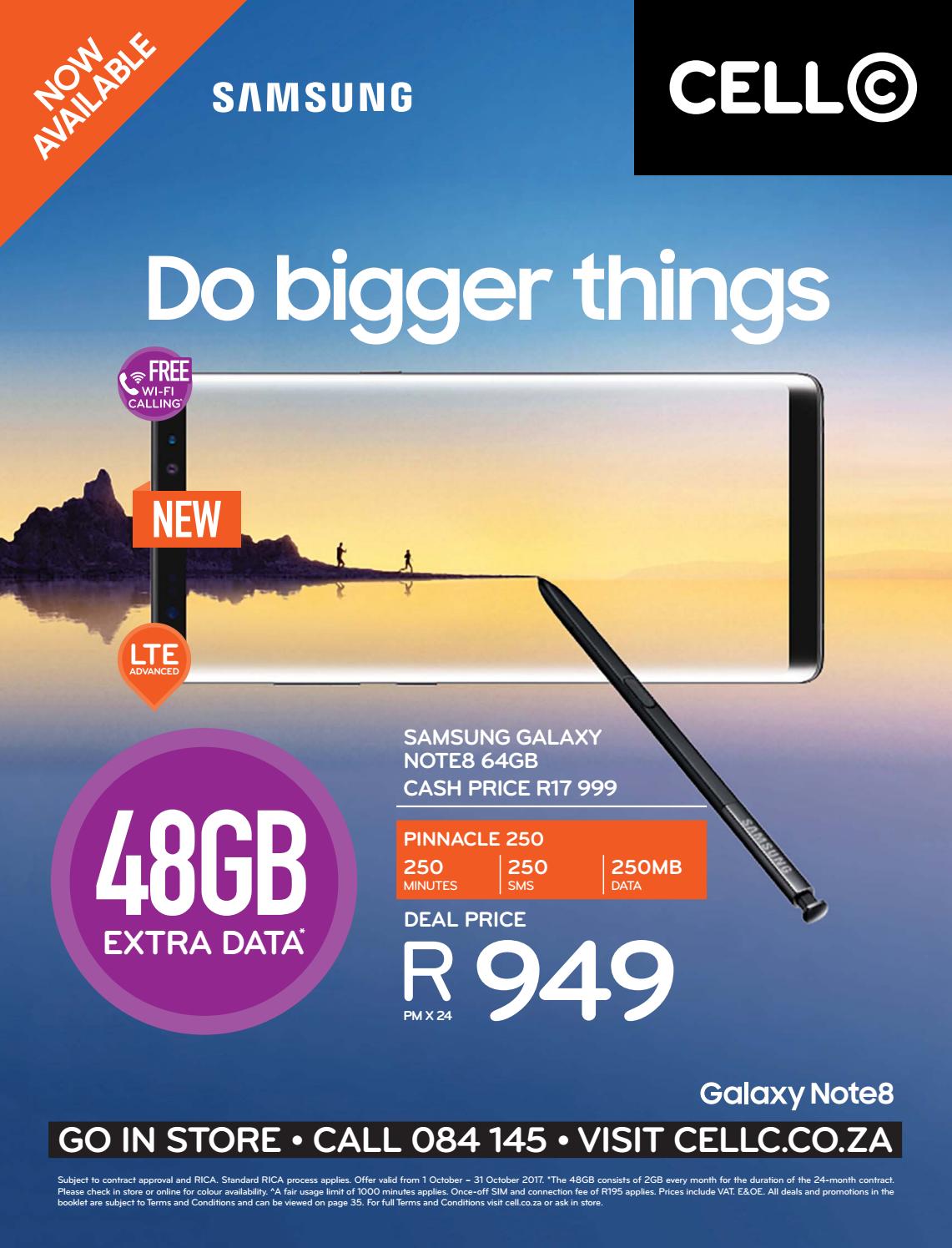 Cell C Franchise Booklet October 2017 by Cell C South Africa - Issuu