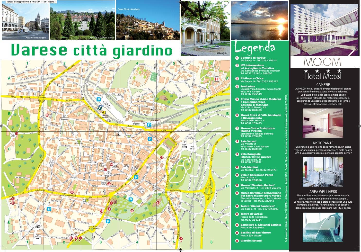 Varese Mappa Turistica Personalizzata Moom by Lime Edizioni Milano - Issuu