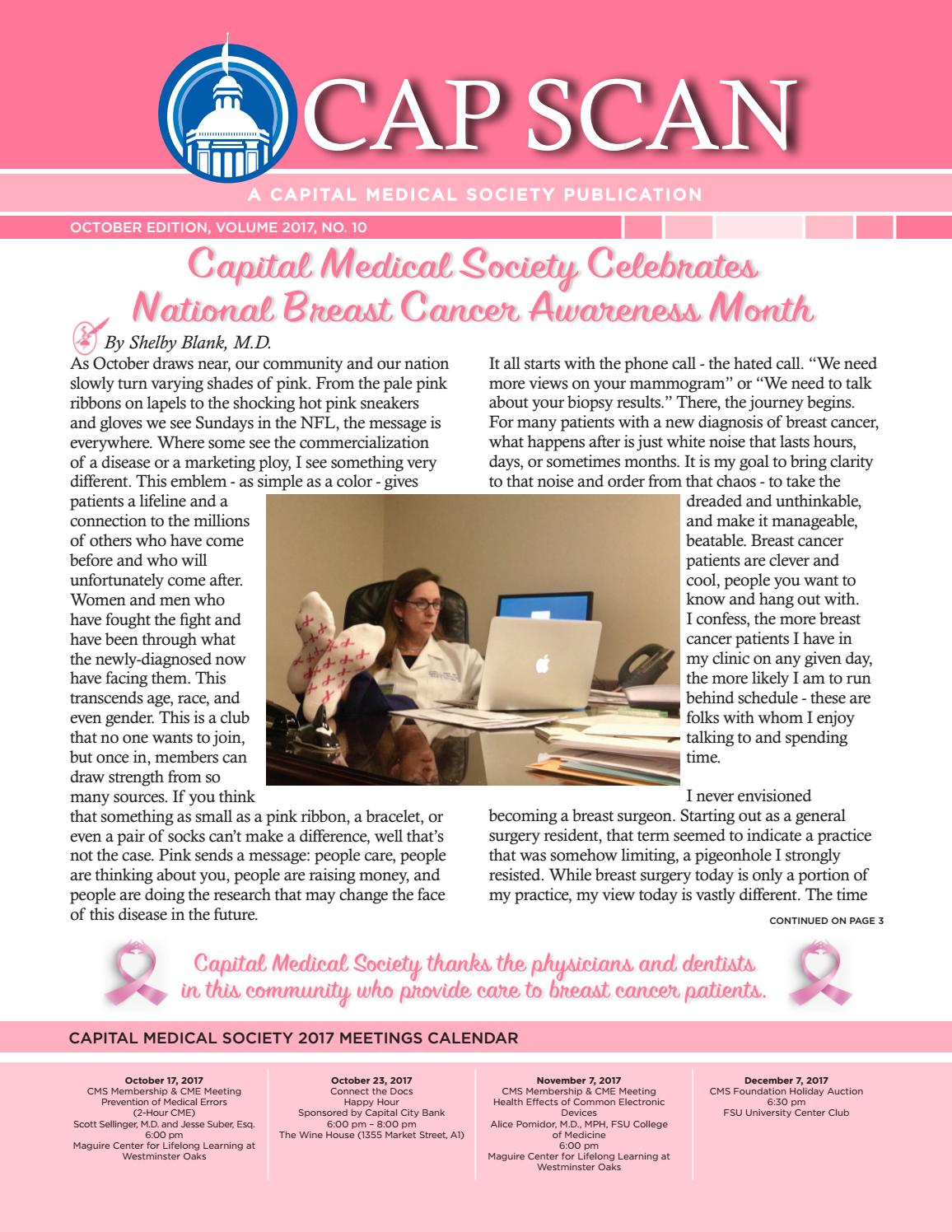 Cap Scan - October 2017 by Capital Medical Society - Issuu