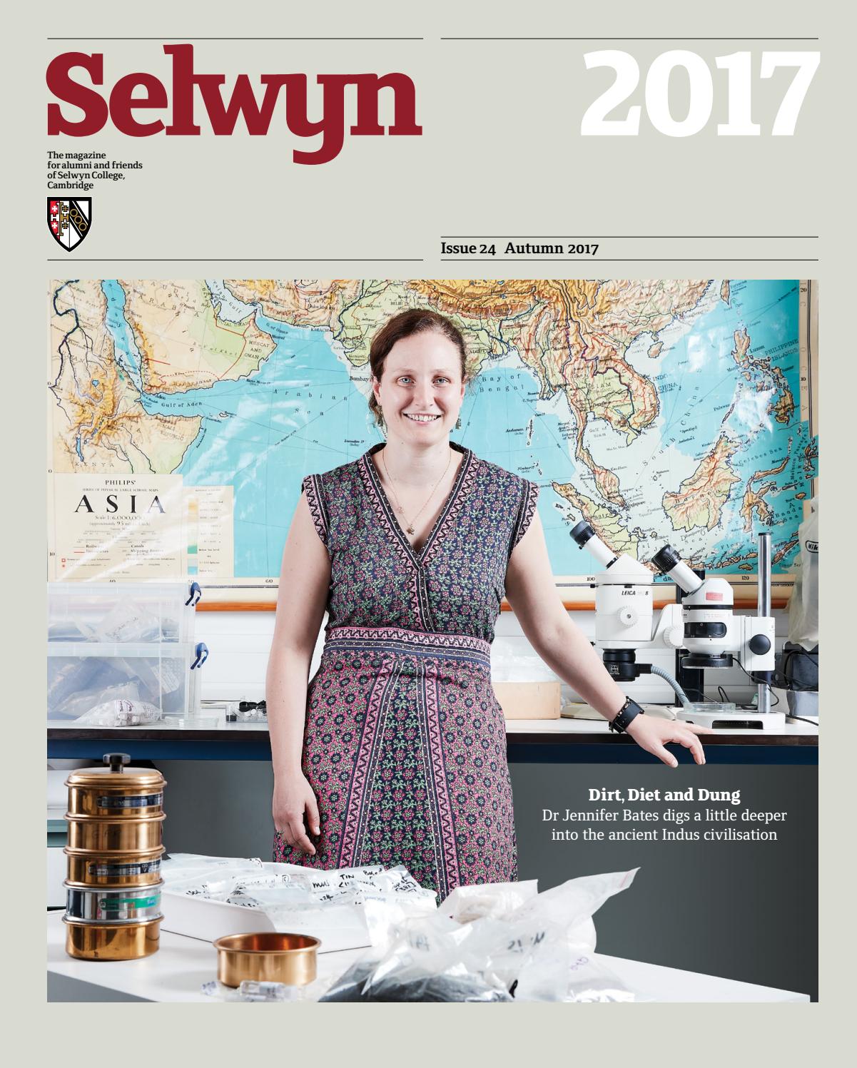 Selwyn Issue 24 Autumn 2017 by Selwyn Alumni - Issuu