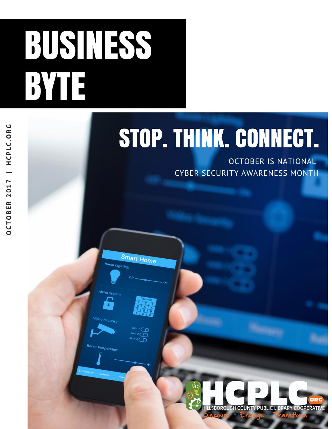 Business Byte - October 2017 by Hillsborough County Public Library ...
