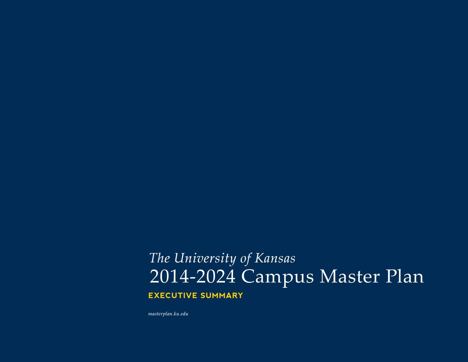 University of Kansas: Campus Master Plan by Hanbury - Issuu