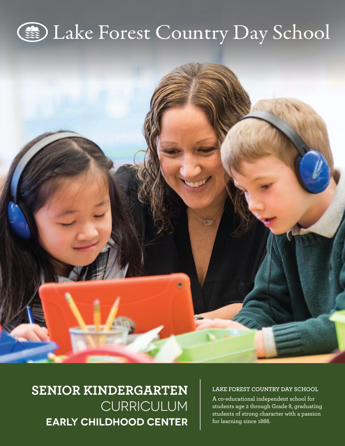Senior Kindergarten Curriculum Guide 2017 18 By Lake Forest Country Day senior-kindergarten-curriculum-guide-2017-18-by-lake-forest-country-day