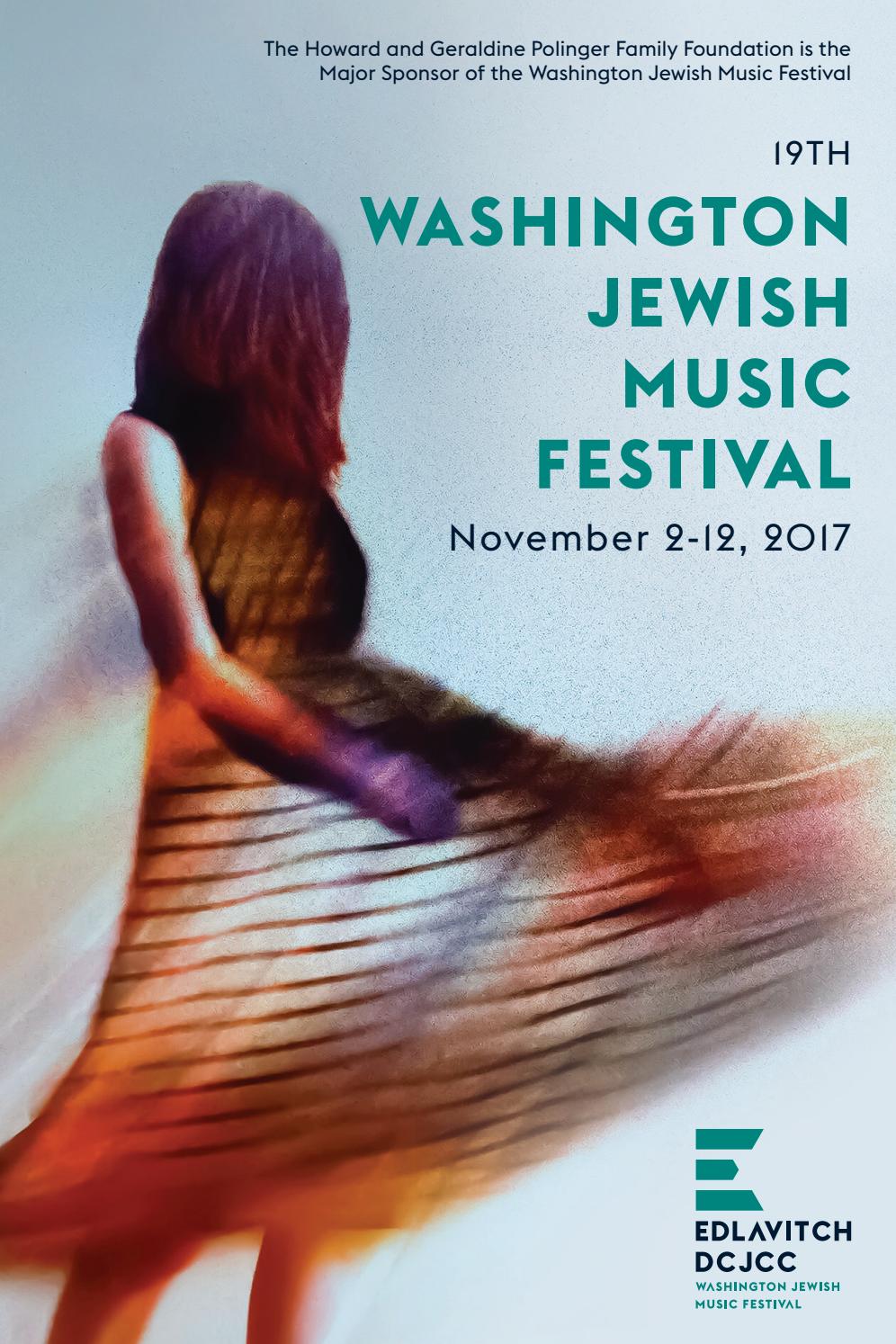 19th WJMF 2017 Brochure by Edlavitch DCJCC - Issuu