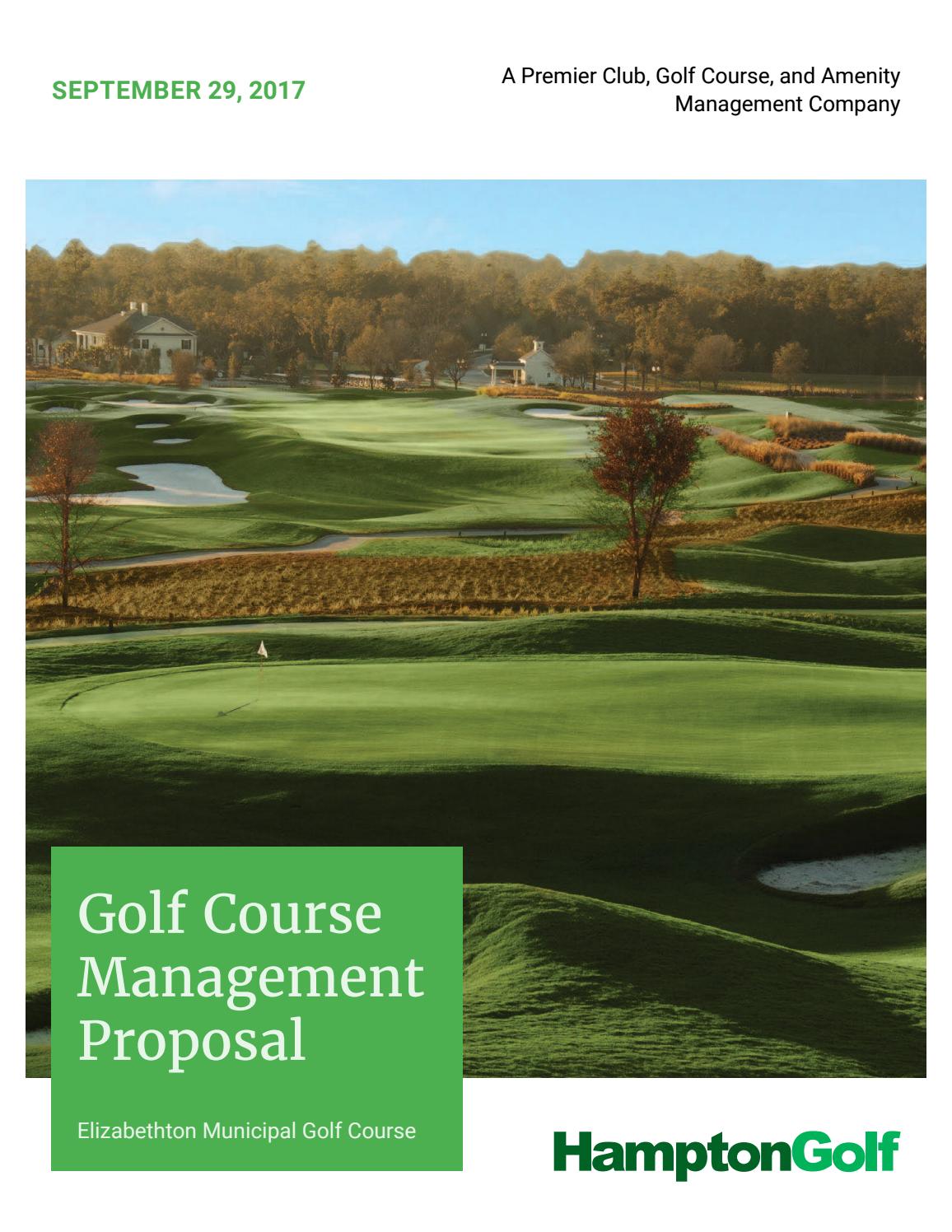 Elizabethton Municipal Golf Course by Overflow - Issuu