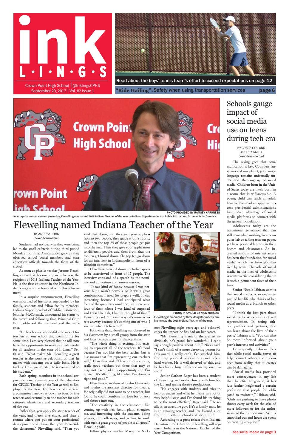 Inklings sept 2017 by CPHS Inklings - Issuu