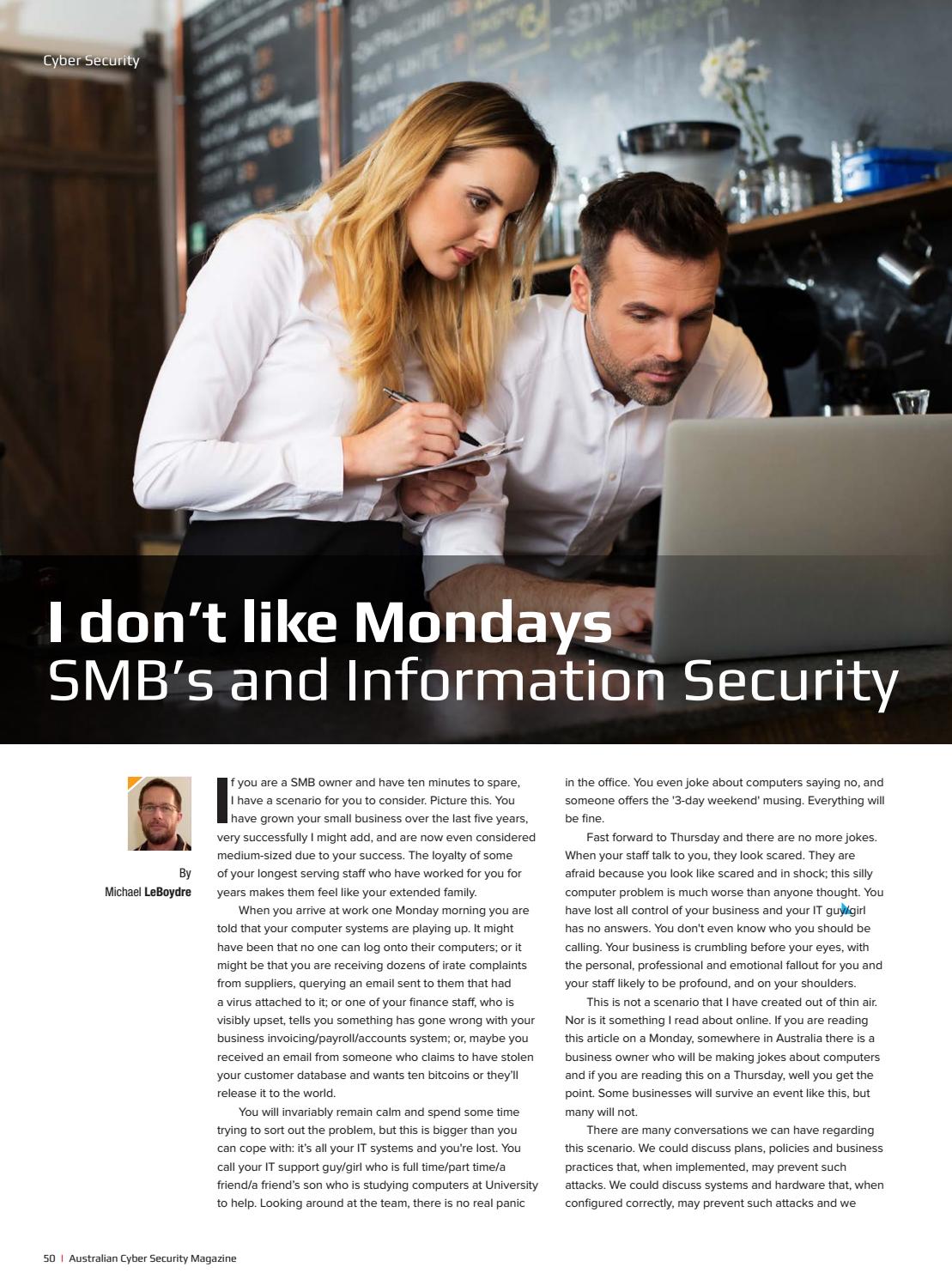 Australian Cyber Security Magazine, ISSUE 3, 2017 by Asia Pacific ...