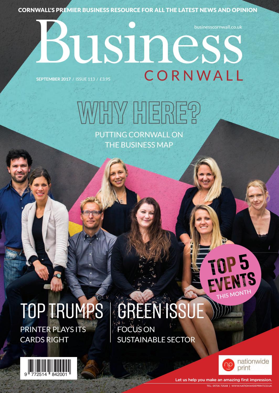 Business Cornwall September 17 by Business Cornwall - Issuu