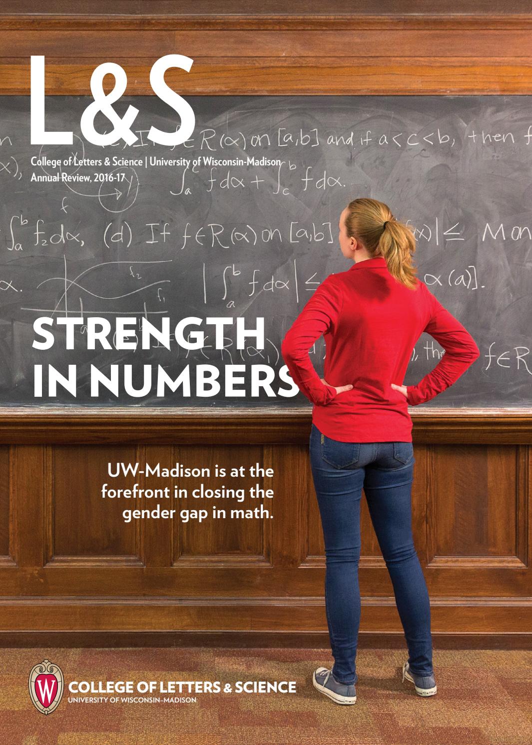 L&s Annual Review, 2016-17 by College of Letters & Science at UW ...