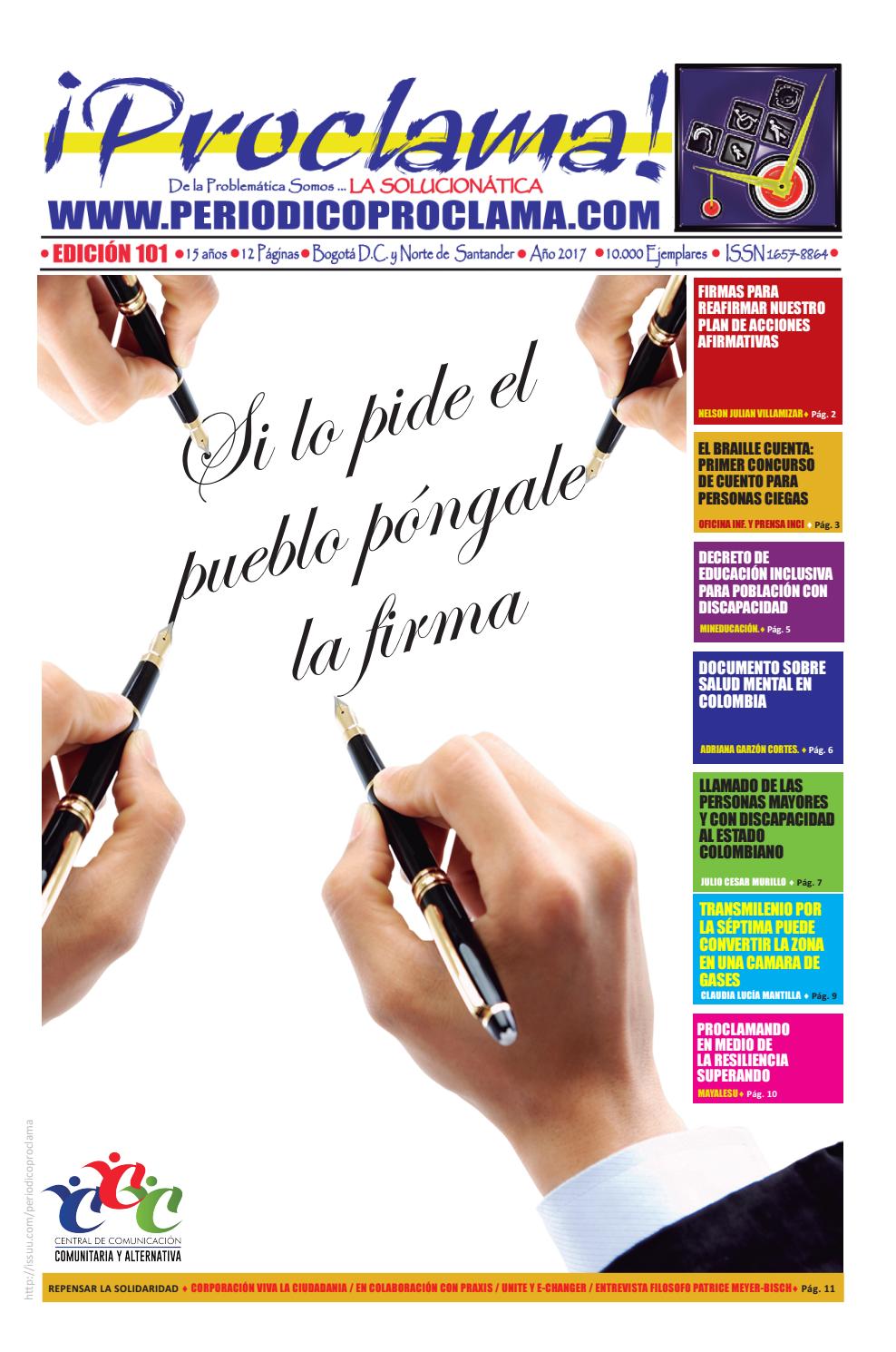 PROCLAMA 101 by PERIÓDICO PROCLAMA - Issuu