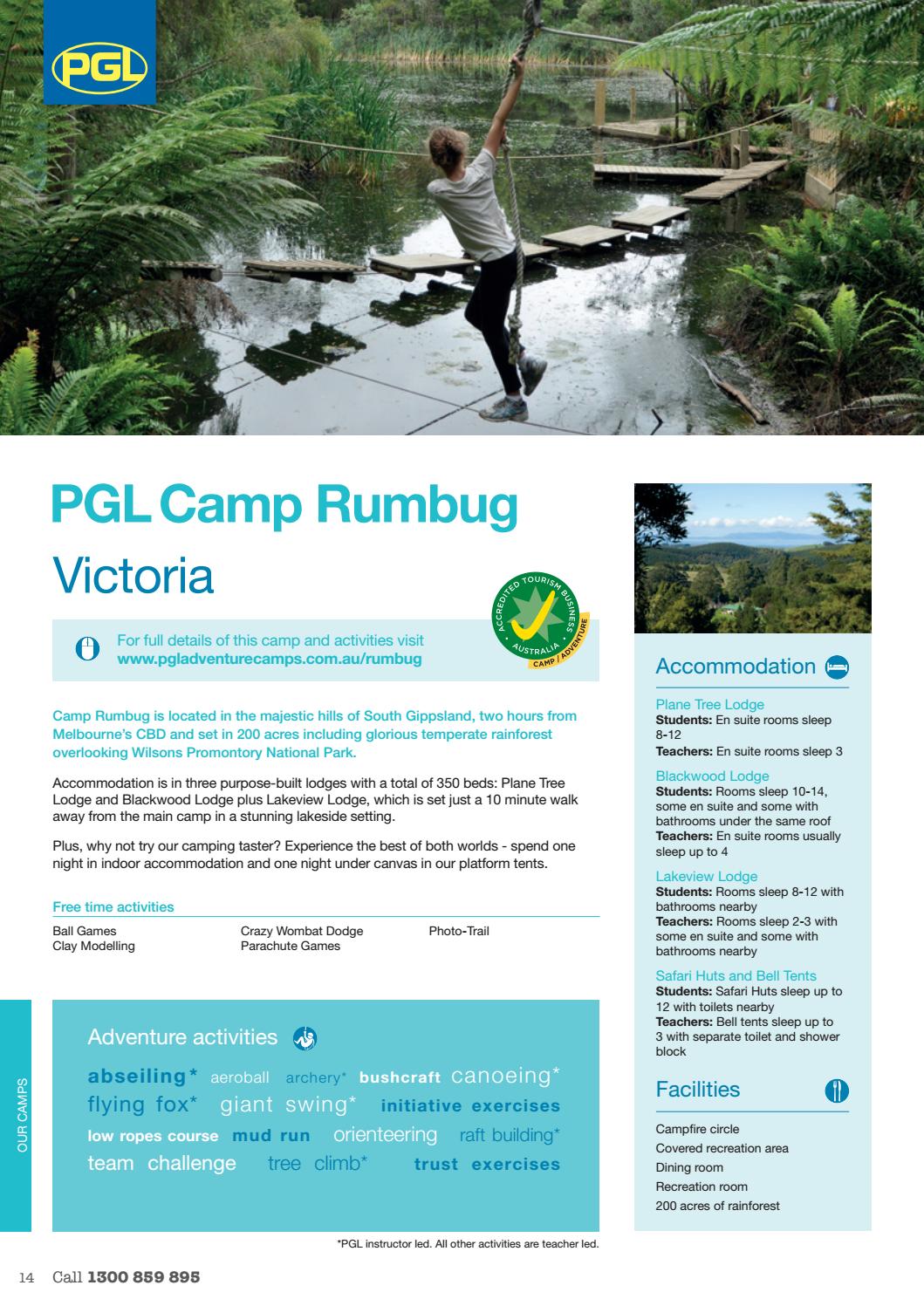 PGL Adventure Camps - Victoria by PGL Travel Ltd - Issuu