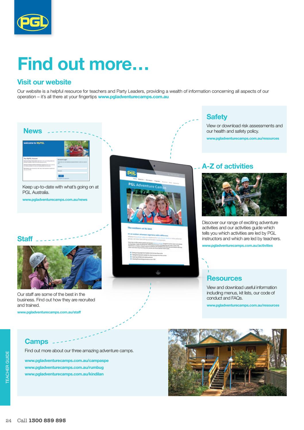 PGL Adventure Camps - Victoria by PGL Travel Ltd - Issuu