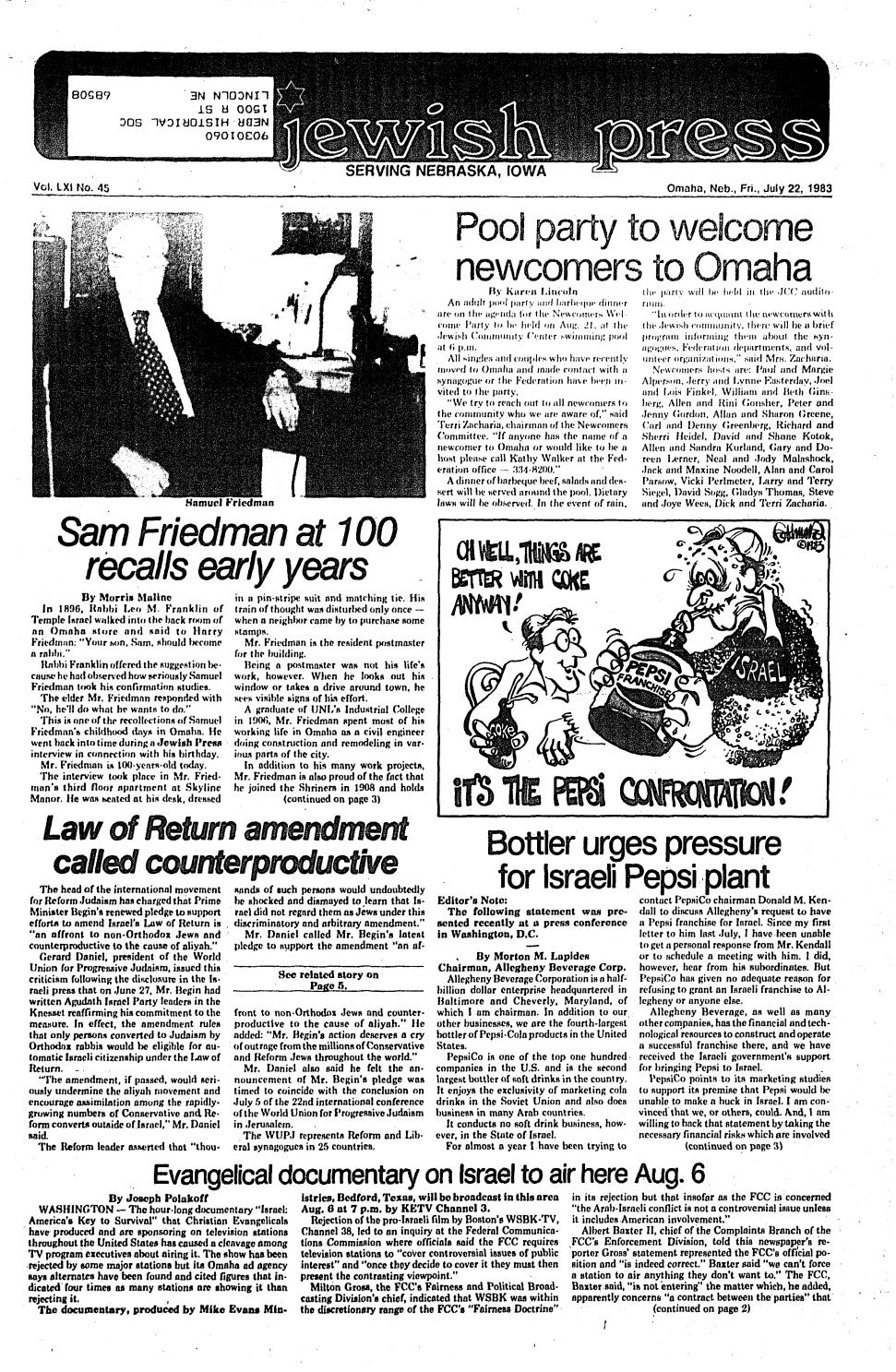 July 22, 1983 by Jewish Press - Issuu