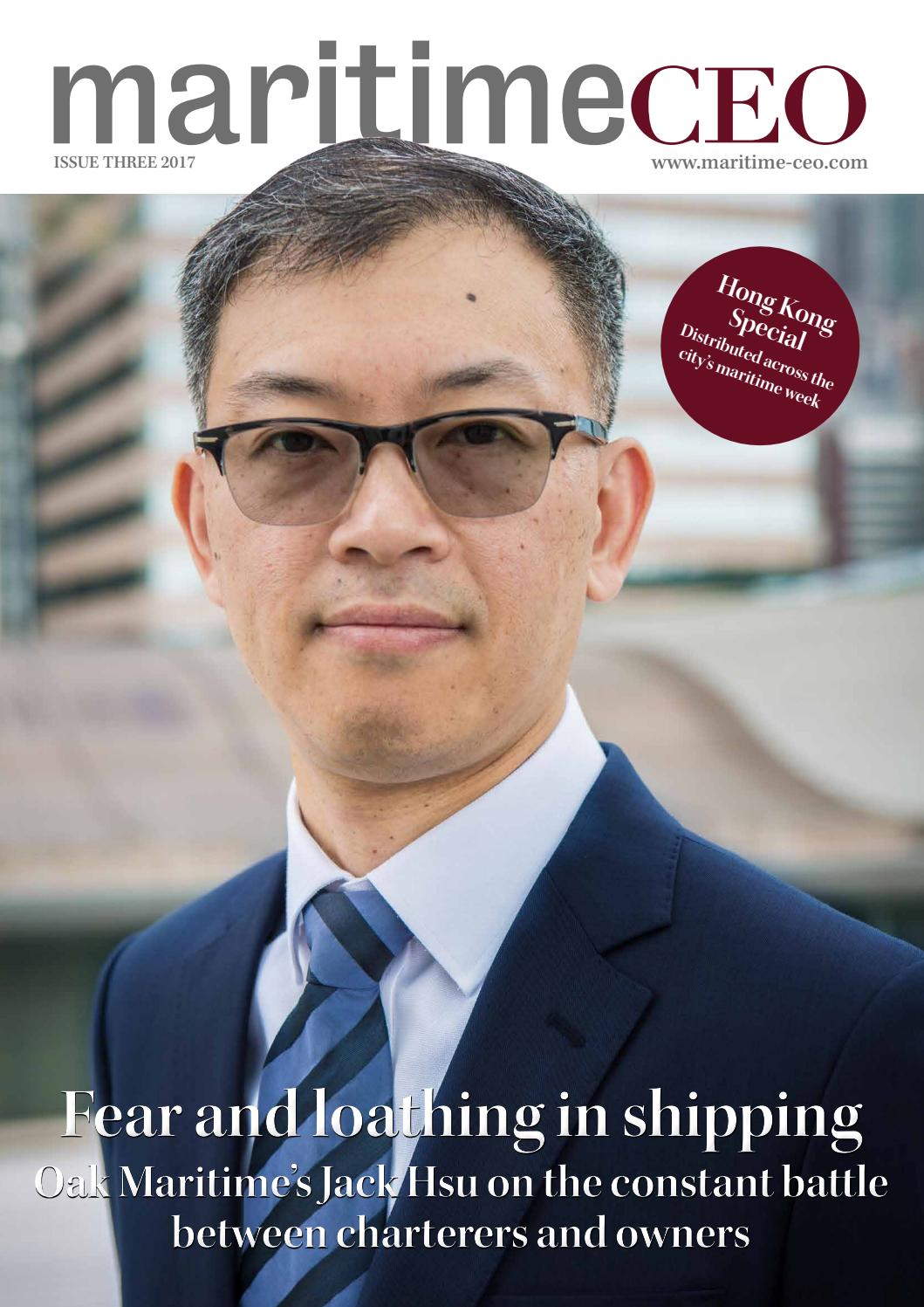 Maritime CEO Issue Three 2017 by Splash - Issuu