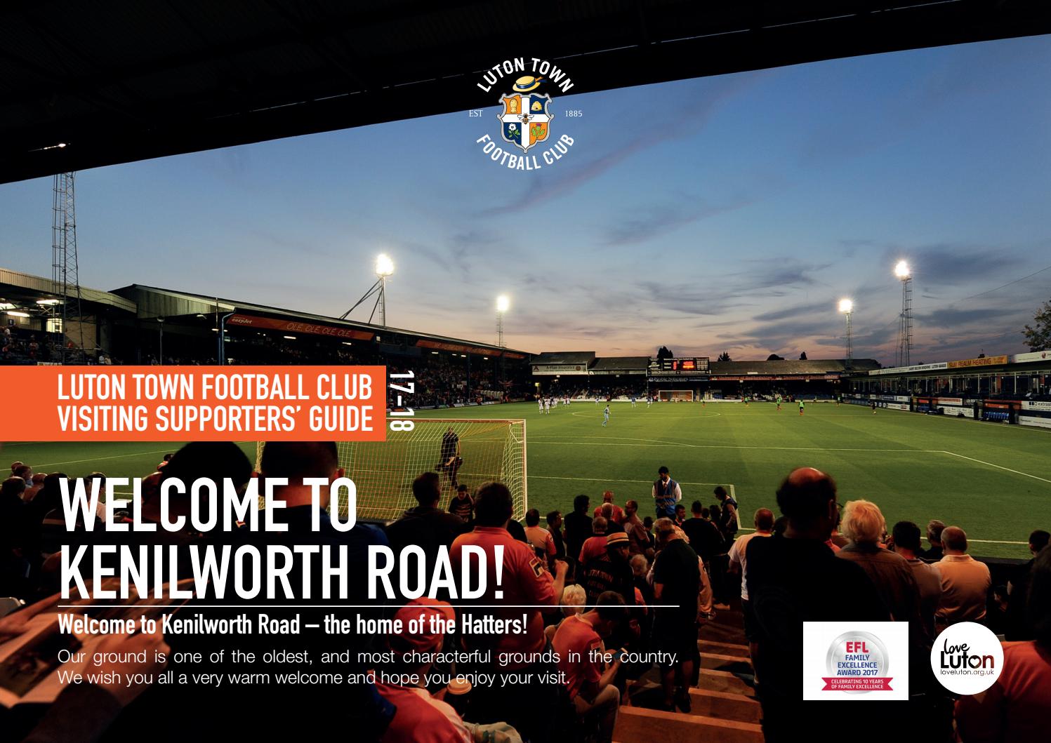 Away supporters guide 2017 by Luton Town FC - Issuu