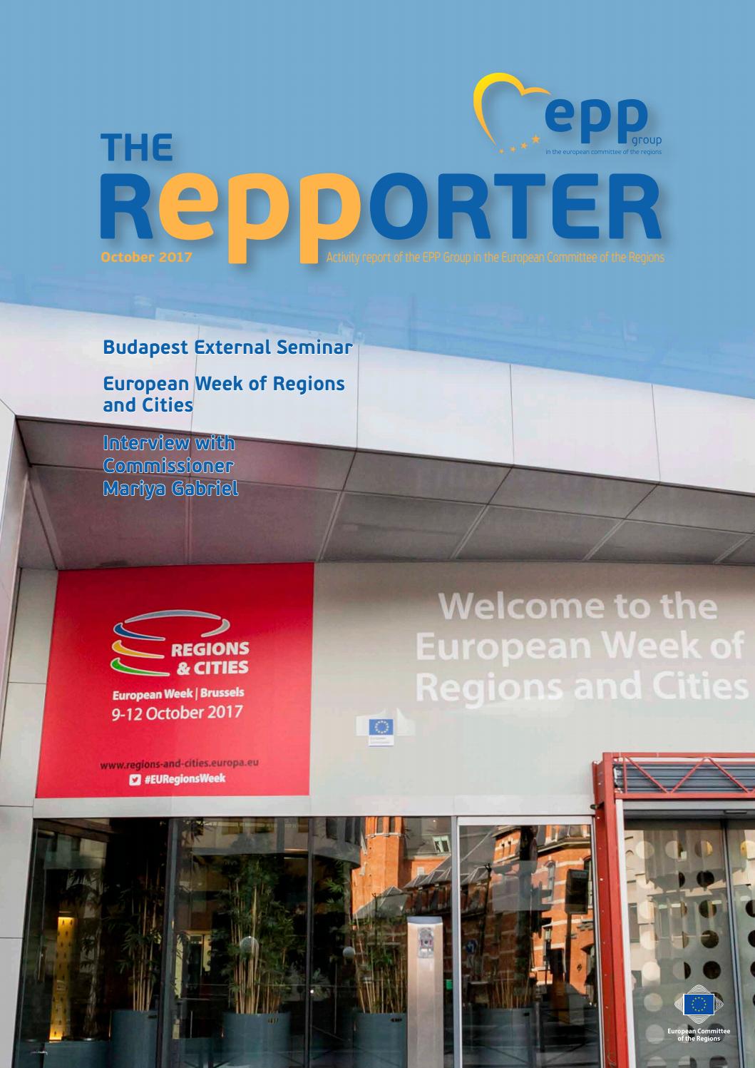 rEPPorter (October 2017) by EPP_CoR - Issuu