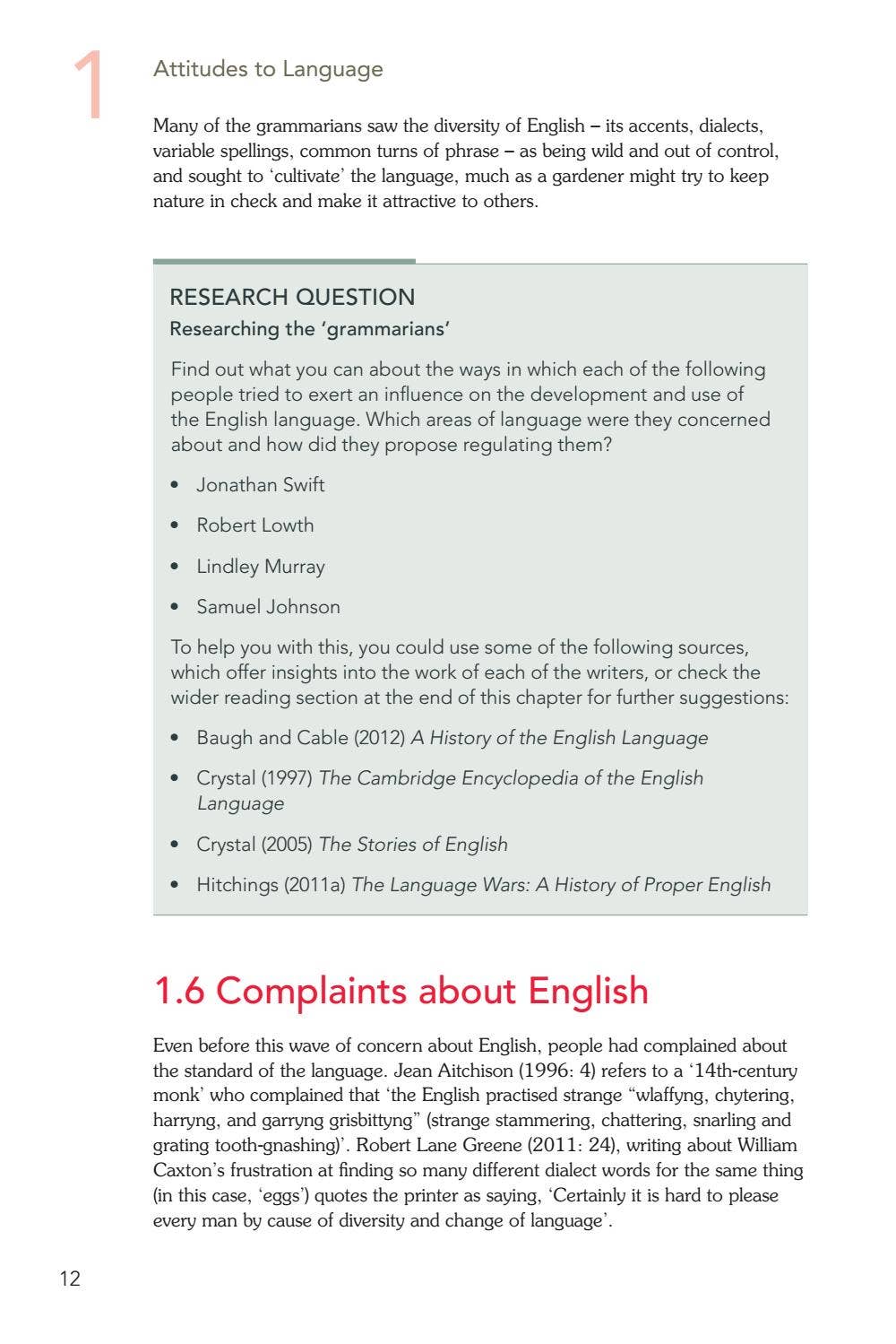 Preview Cambridge Topics in English: Attitudes to Language by Cambridge ...