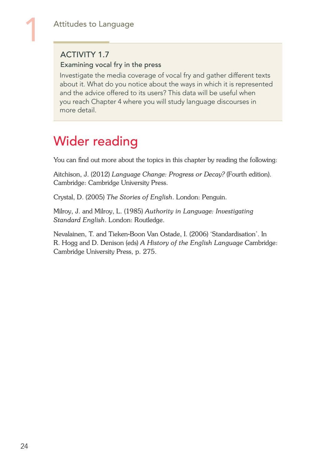 Preview Cambridge Topics in English: Attitudes to Language by Cambridge ...