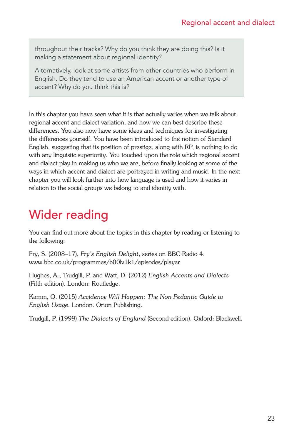 Preview Cambridge Topics in English: Language Diversity and World ...