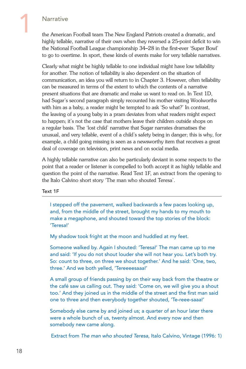 Preview Cambridge Topics in English: Narrative by Cambridge ...