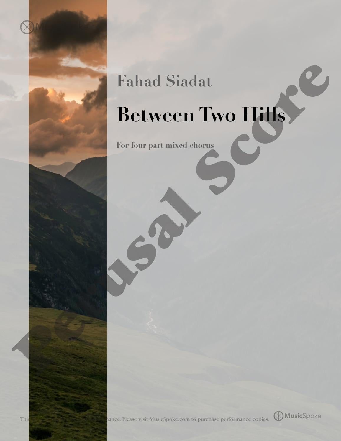 Between Two Hills | Fahad Siadat | MusicSpoke by MusicSpoke - Issuu