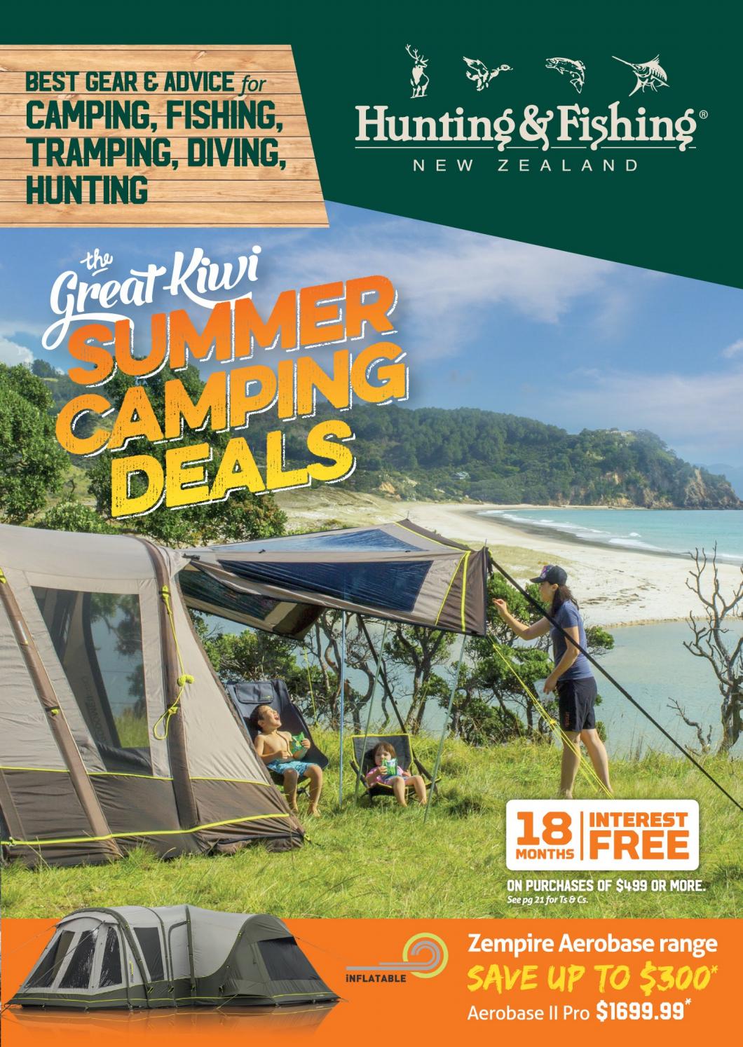 Hunting & Fishing New Zealand, Camping Flyer 2017 by Hunting & Fishing ...
