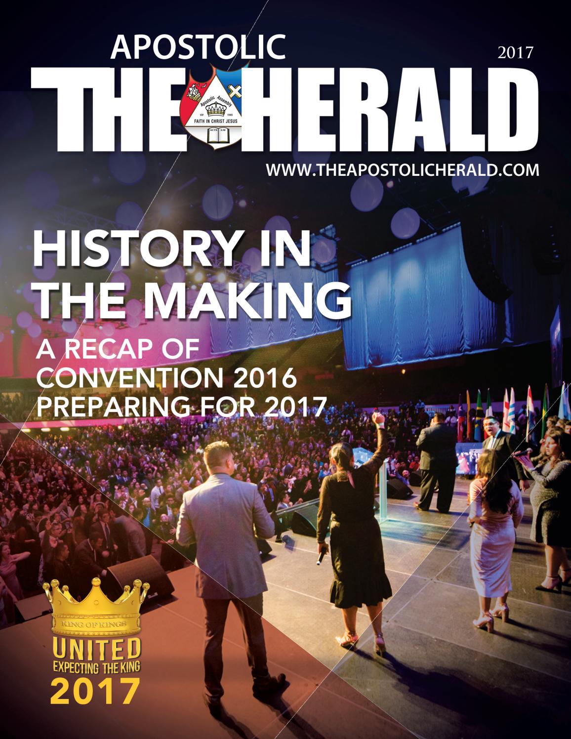 The Herald "History in the Making" - Apostolic Assemlbly by Apostolic ...