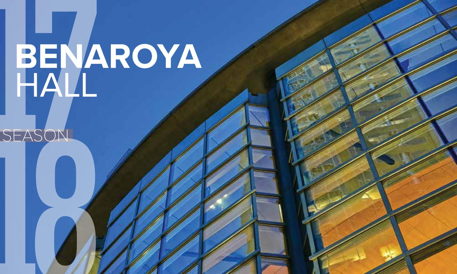 1718 Benaroya Hall Brochure by Seattle Symphony - Issuu