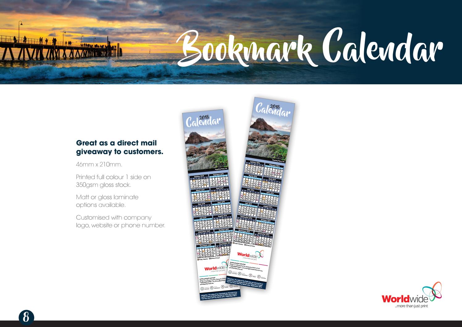 2018 Calendars Sample Book by Worldwide - Issuu