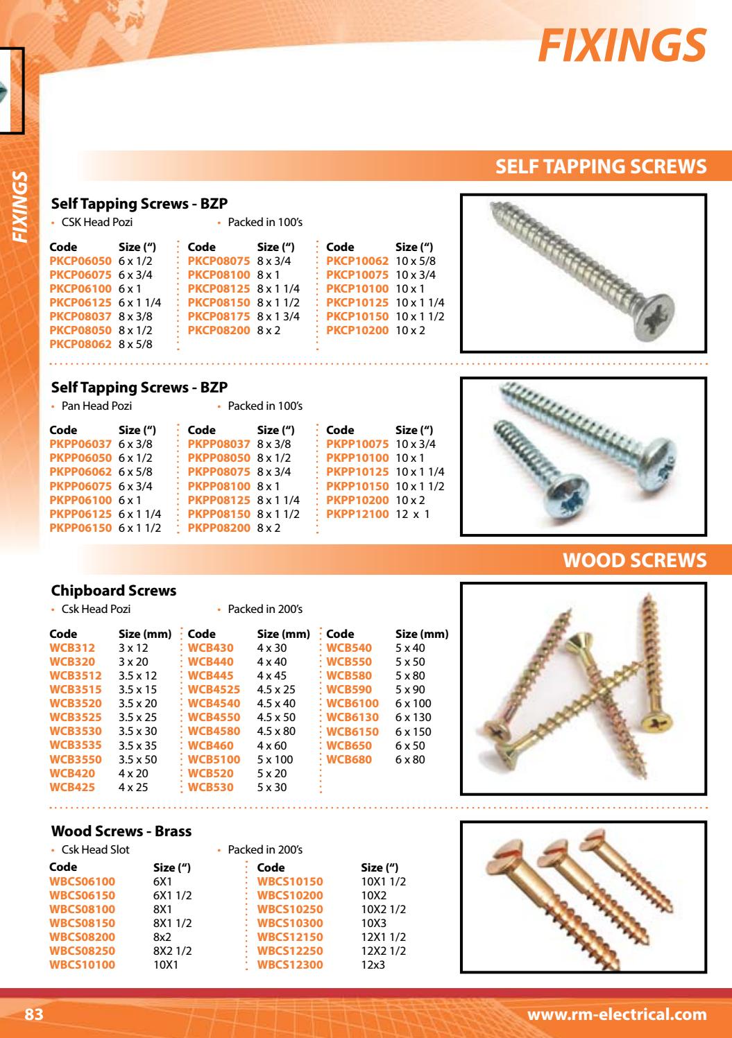 R&M Fixings and Support Catalogue by David Bell - Issuu