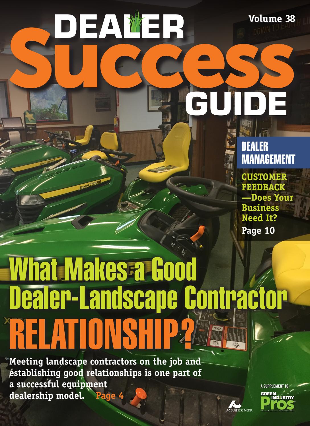 Dealer Success Guide V38 by GreenIndustryPros.com - Issuu