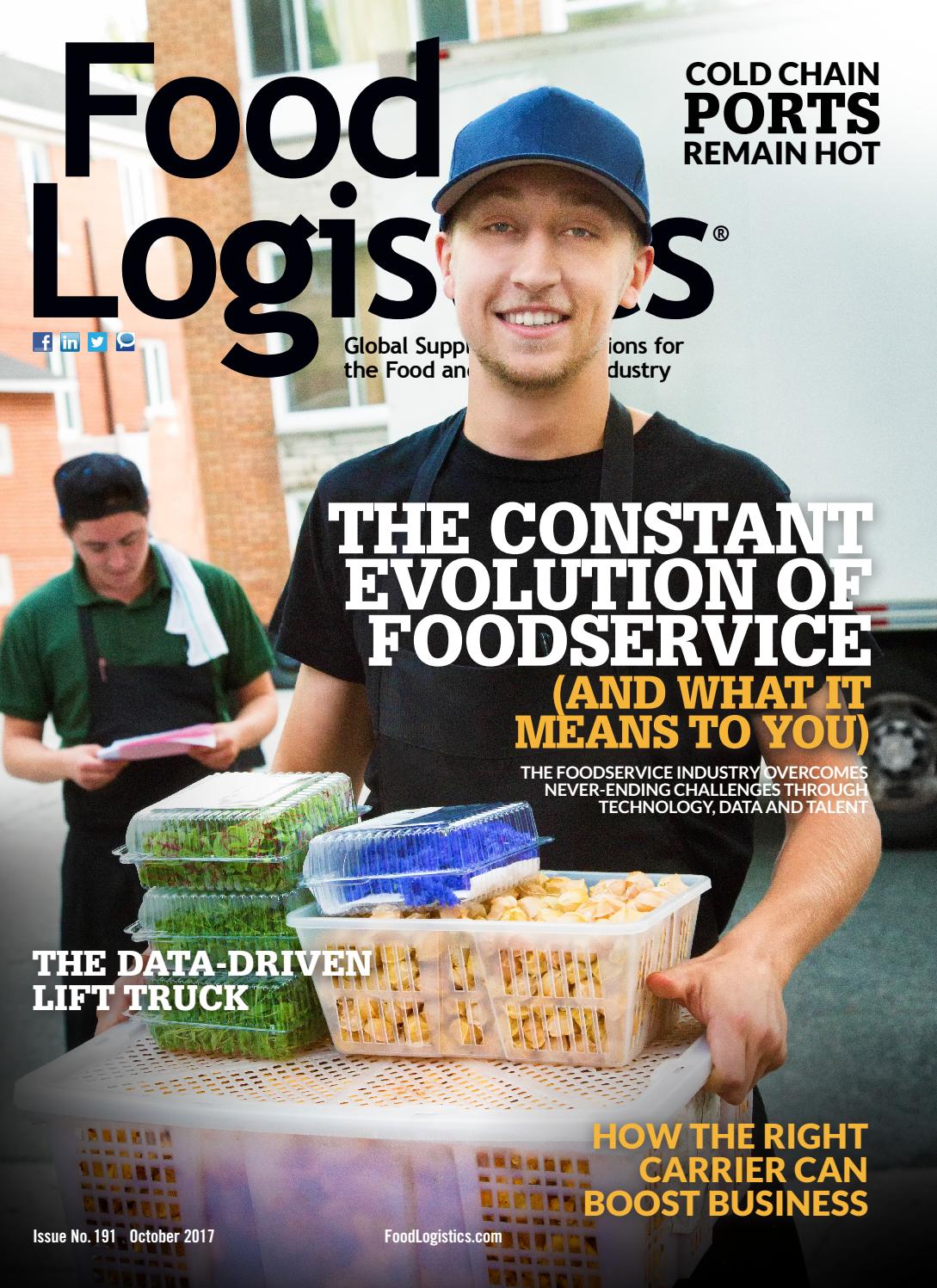 Food Logistics October2017 by Supply+Demand Chain/Food Logistics - Issuu