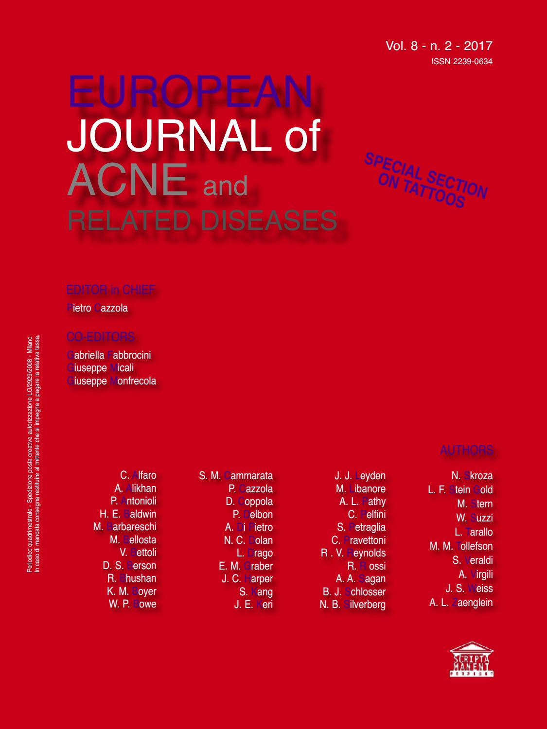 European Journal of Acne and Related Diseases 2 2017 by Edizioni ...