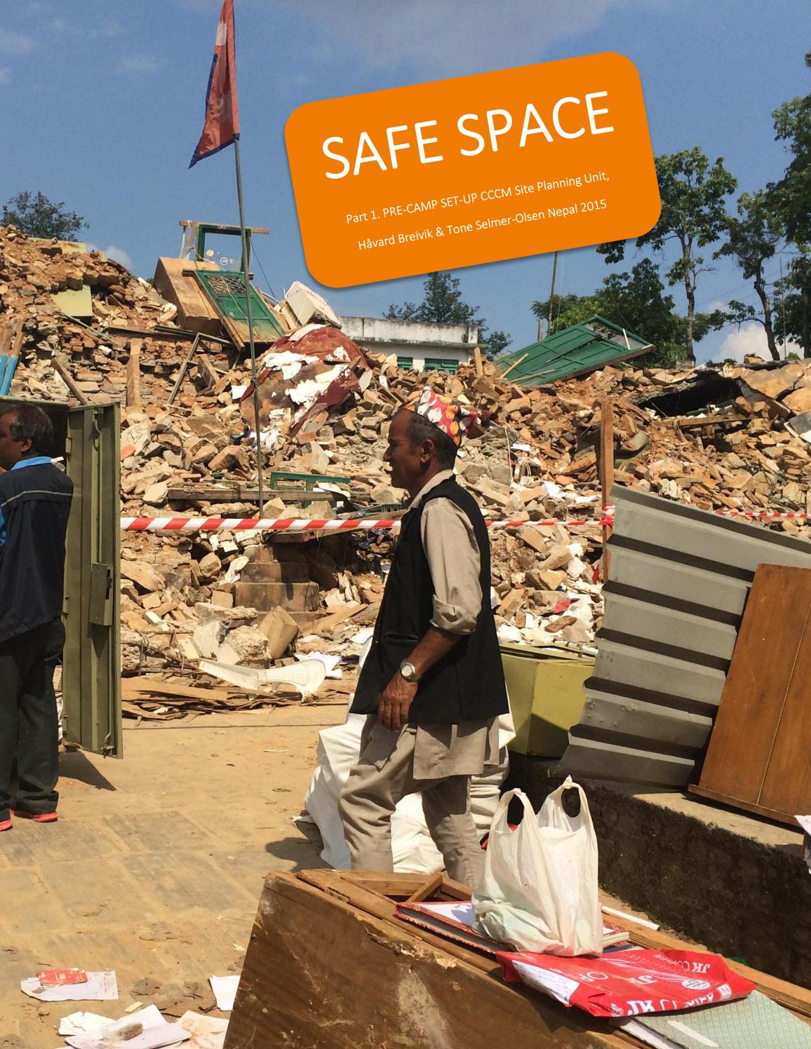 Safe Space by NRC NORCAP Camp, Urban Resilience & Shelter - Issuu