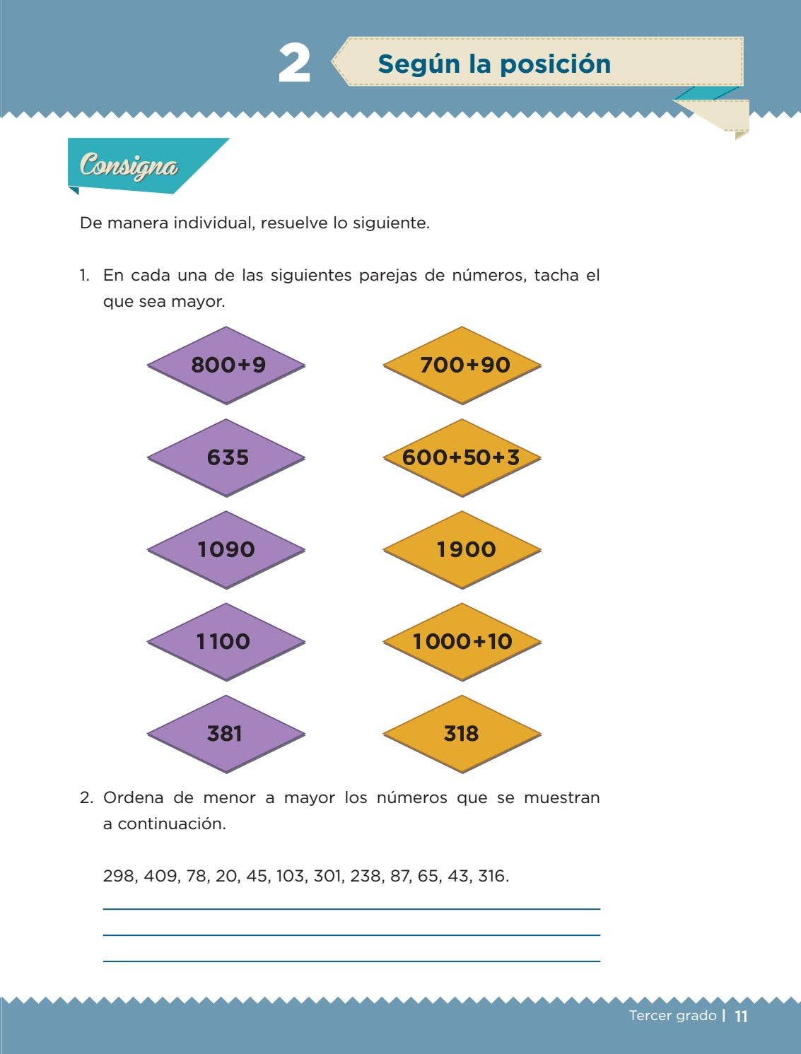 Desafios matematicos libro alumno libro de texto primaria tercer grado ...