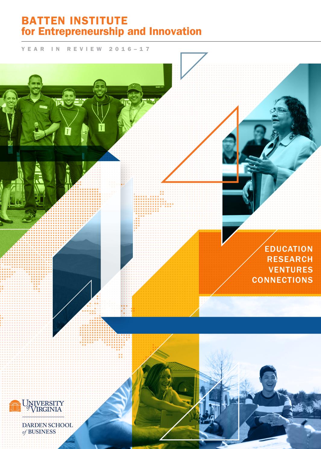 University of Virginia Darden School's Batten Institute Year in Review ...